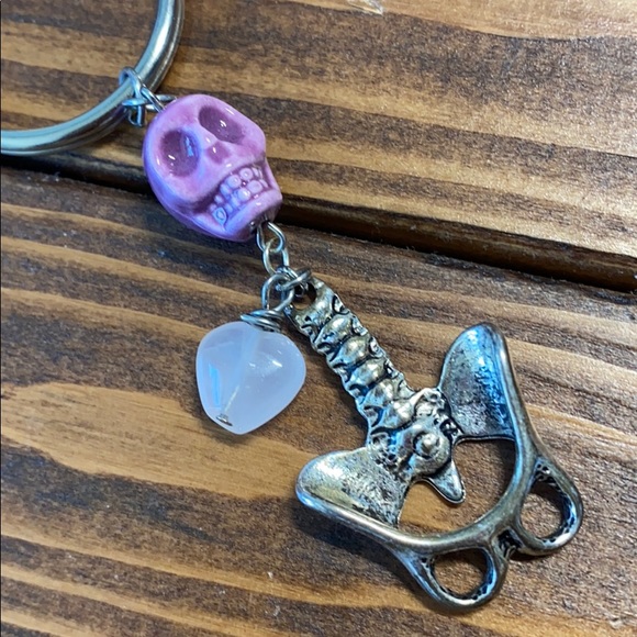 Accessories | Skull Spine Anatomy Pelvis Keychain Skull Keychain | Poshmark